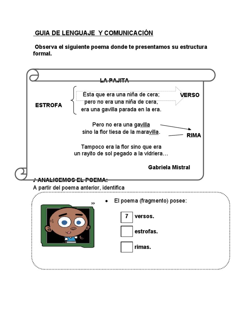 Guia Los Poemas y Adverbios | PDF | Poesía | Clásicos