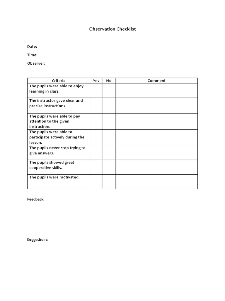 observation-checklist-pdf