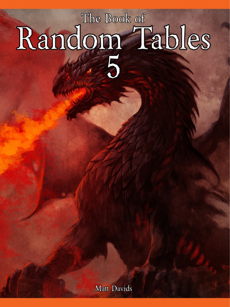 The Book of Random Tables 5 | PDF