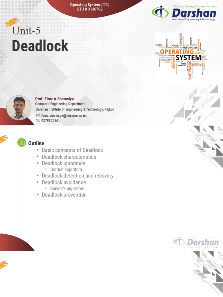 OS GTU Study Material Presentations Unit-5 06052021064208AM | PDF | Computer Science | Computer ...