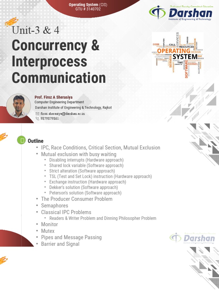 OS GTU Study Material Presentations Unit-3!4!06052021064149AM | PDF | Process (Computing ...