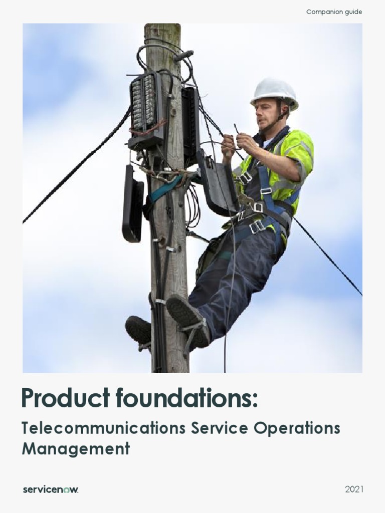Product Foundations - Telecommunications Service Operations Management ...