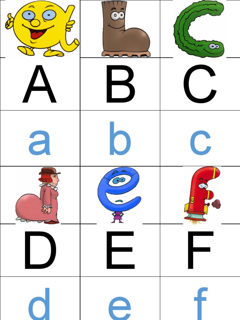 Abécédaire Avec Les Alphas | PDF