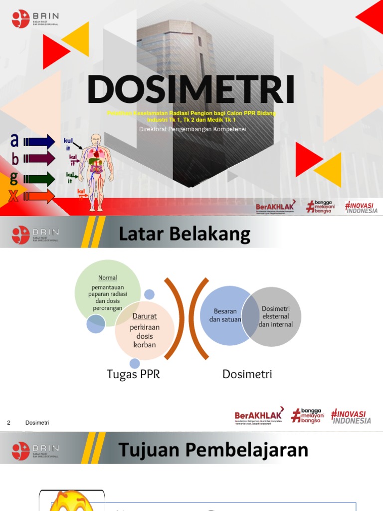 02 Dosimetri Industri 1 | PDF