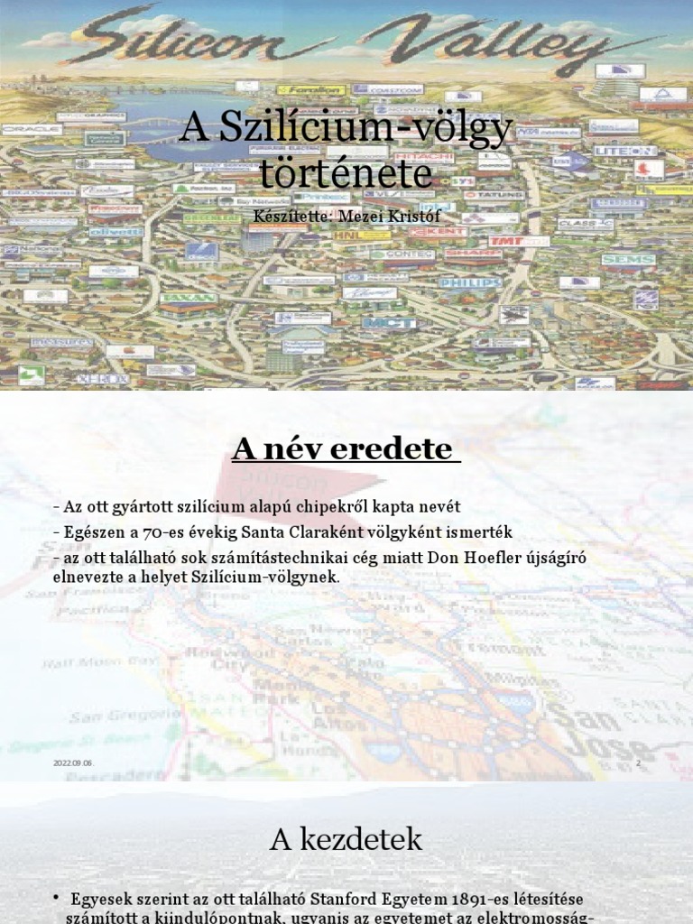 A Szilícium-Völgy Története | PDF