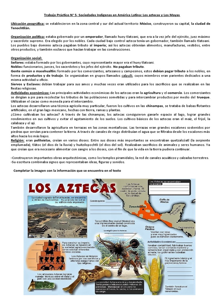 TP 05-Historia - 2B - Baumann Astrid | PDF | Civilización maya ...