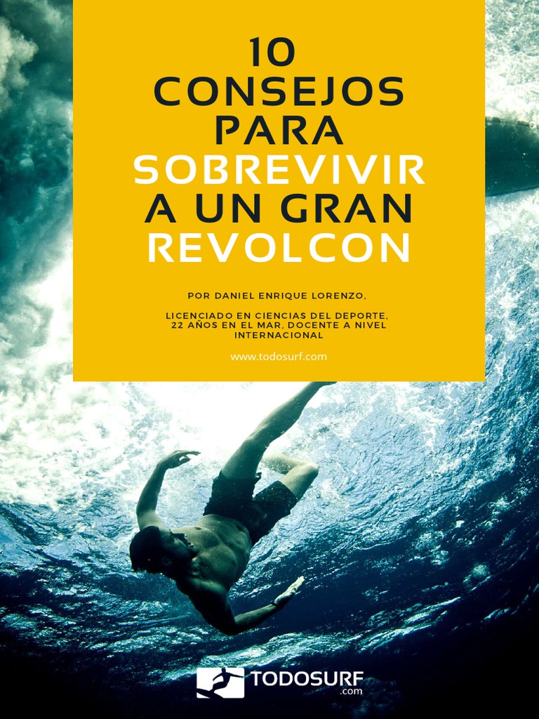 10 CONSEJOS PARA SOBREVIVIR A UN GRAN REVOLCON F - Comprimido | PDF | Agua