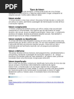 Tipos de Pelve e Suas Características | PDF