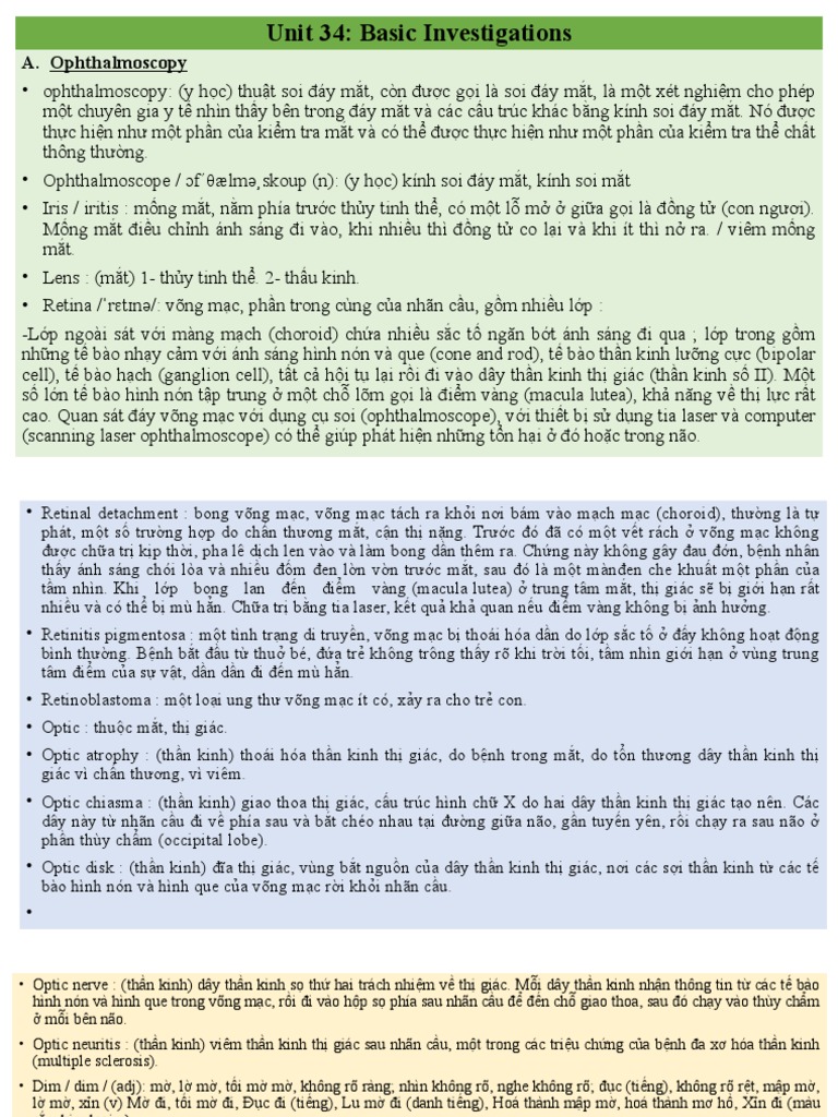 Unit 34 Basic Investigations | PDF