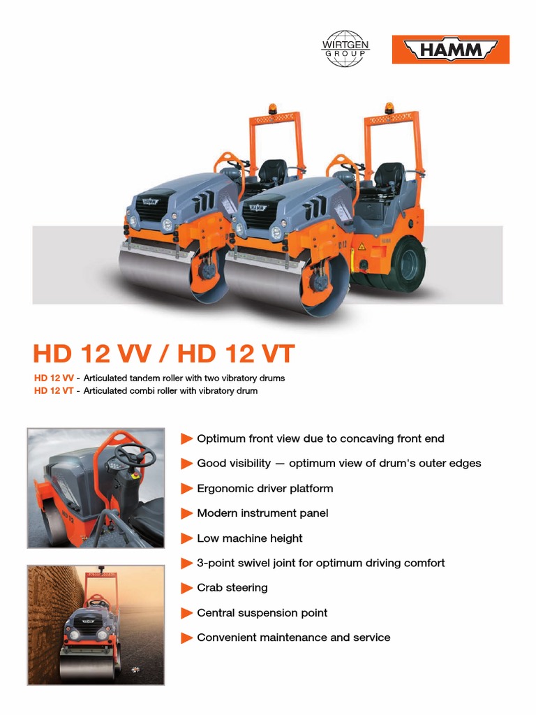 HD 12 VV en | PDF | Horsepower | Steering