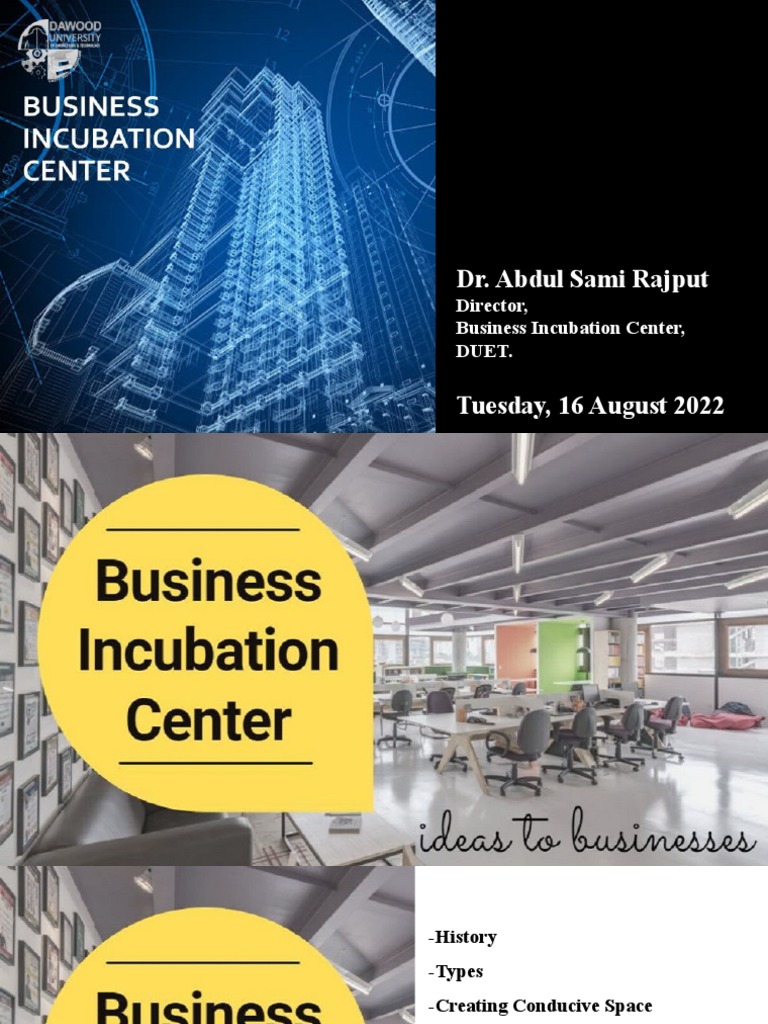 Establishing BIC at DUET, Karachi | PDF | Venture Capital | Corporate ...