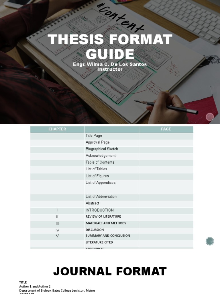 Thesis Format Guide | PDF | Language Arts & Discipline | Foreign ...