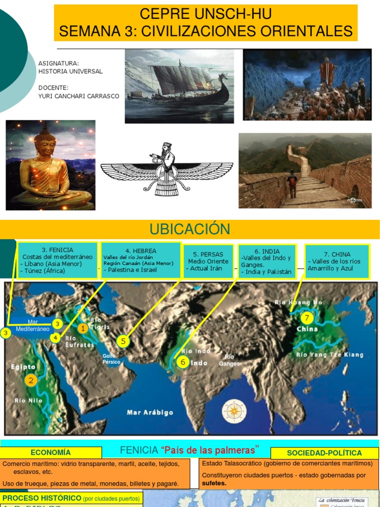 3 Hu Civilizaciones Orientales | PDF | Fenicia | Imperio aqueménida