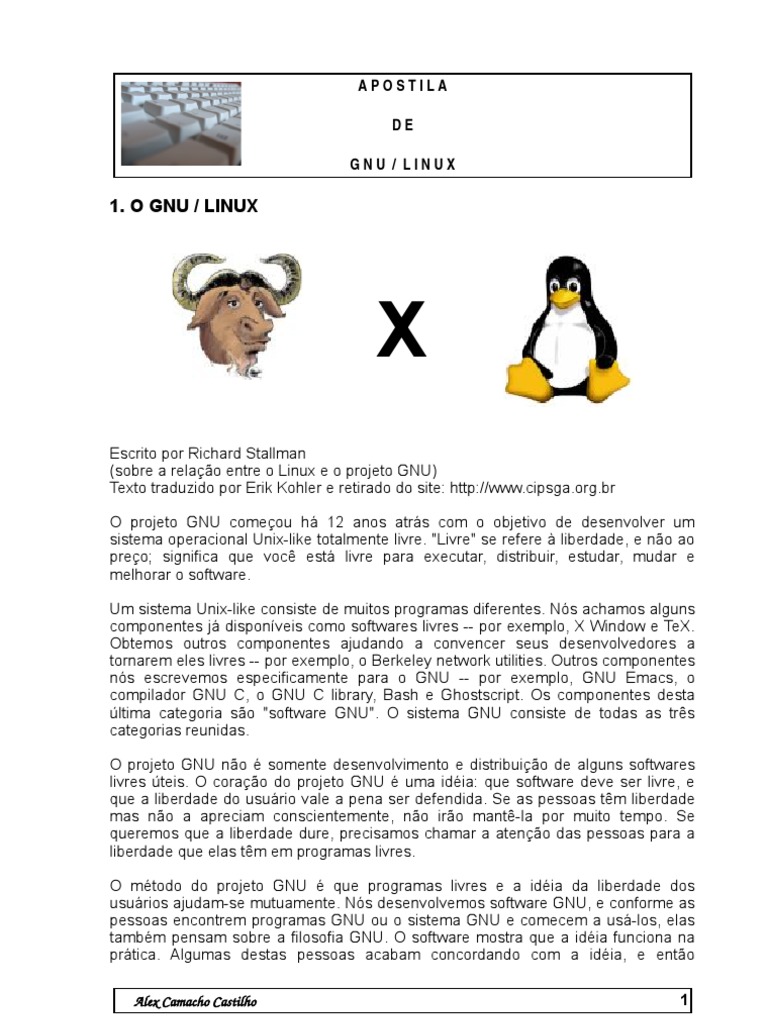 Apostila Linux Basico | PDF