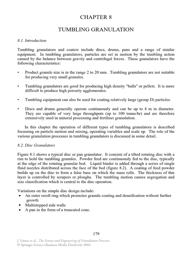 Cap 8 Thumb Granulator | PDF | Materials | Mechanical Engineering