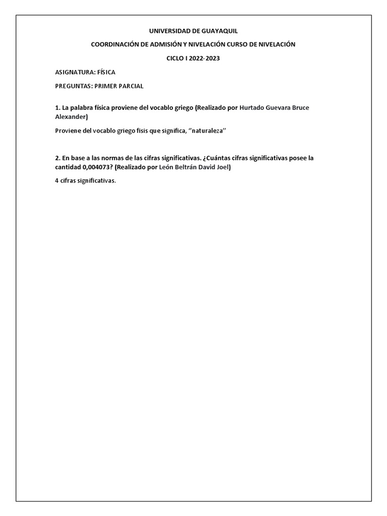 Temarios Parcial Fisica | PDF | Vector Euclidiano | Triángulo