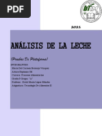 Determinacion de Acidez Analitica de La Leche en Grados Dornic | PDF ...