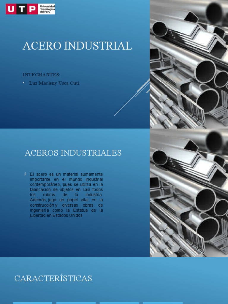 Acero Industrial | PDF | Acero | Hierro