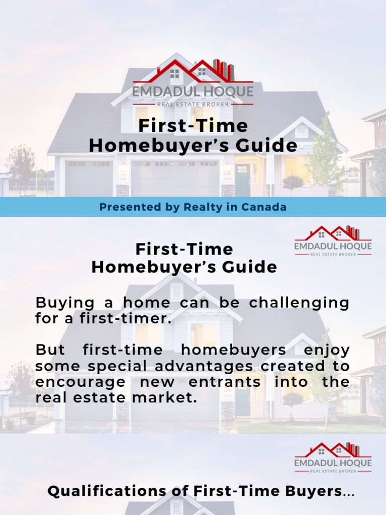 First-Time Homebuyer's Guide | PDF | Home & Garden