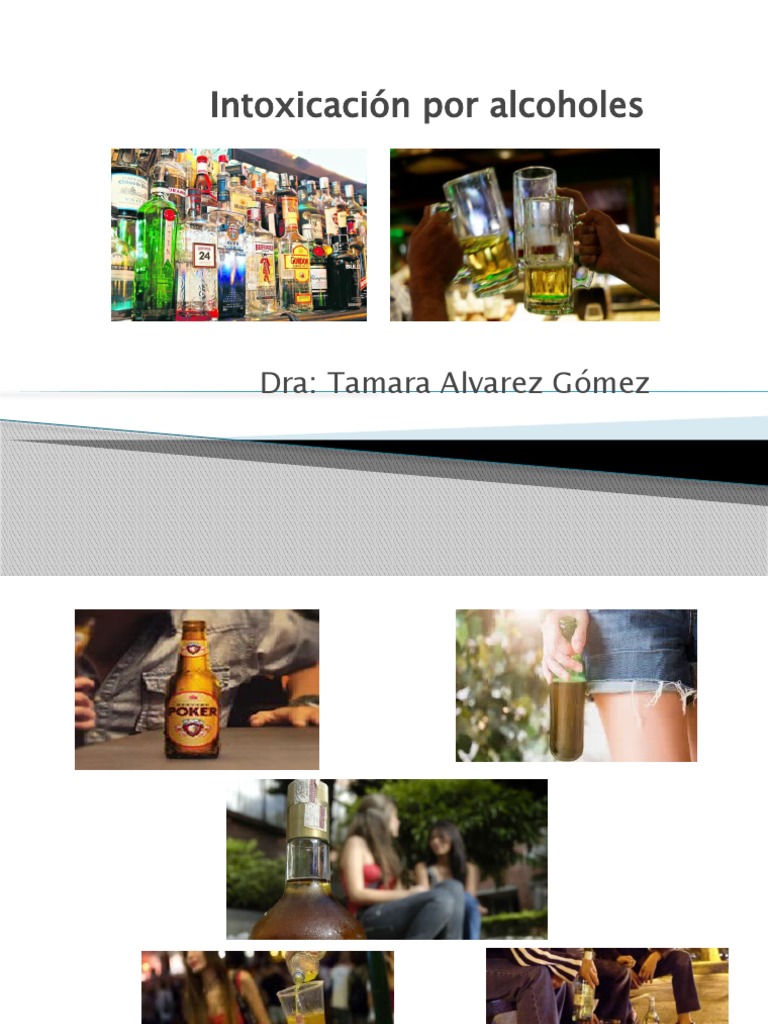 Intoxicación Por Alcoholes | PDF | Etanol | Bebidas alcohólicas