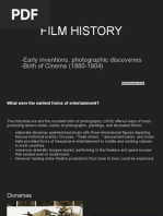 The History of Film Timeline | PDF | Cinema Of The United States