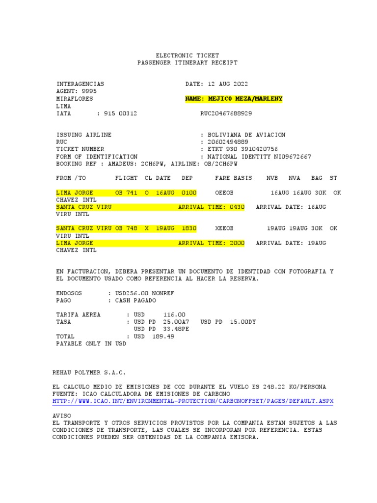 Electronic 139.40 Marleny Mejico-Tkt C | PDF