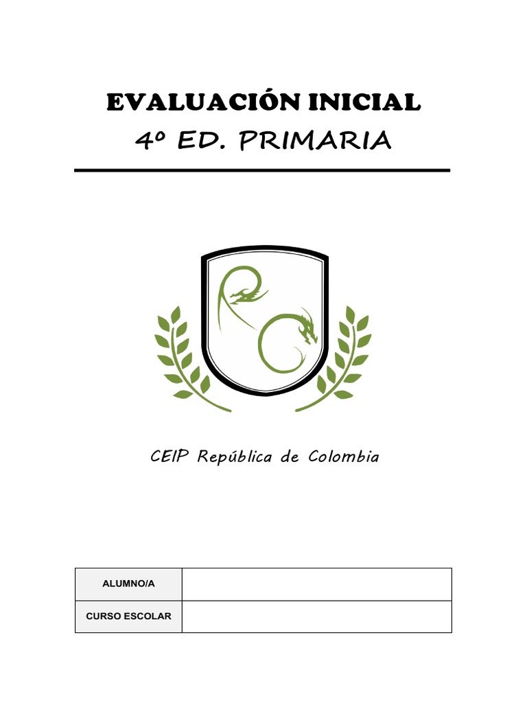 Cuadernillo De Repaso 4º Pdf Lingüística