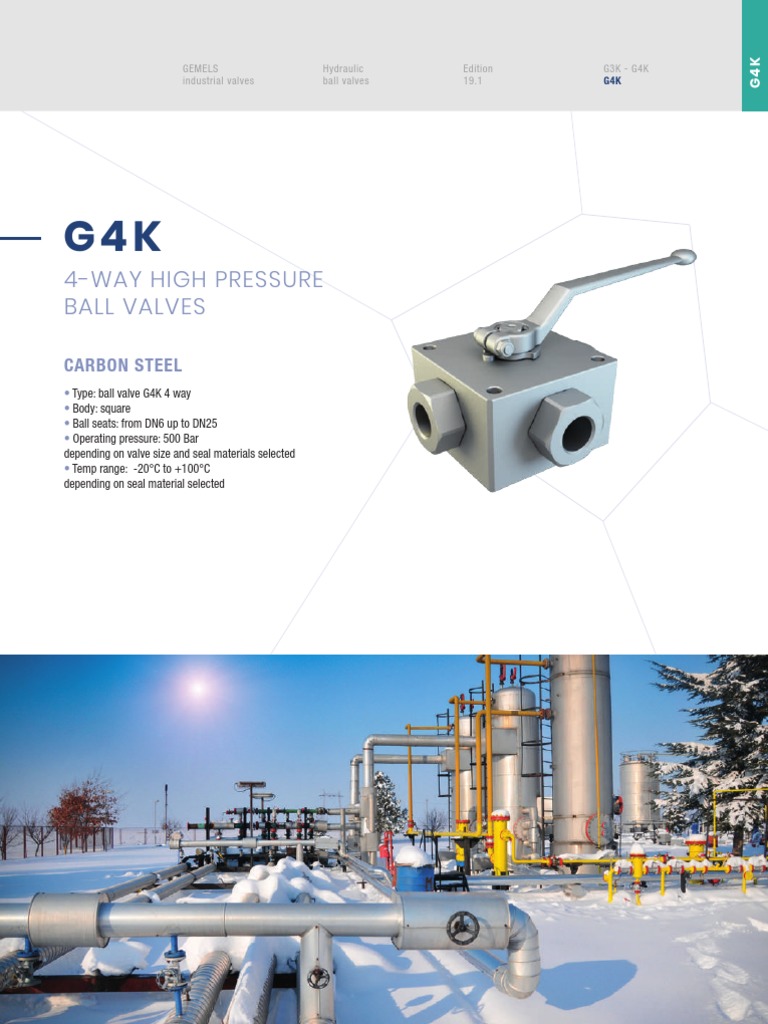 Válvula 4 Vías | PDF | Valve | Hydraulics