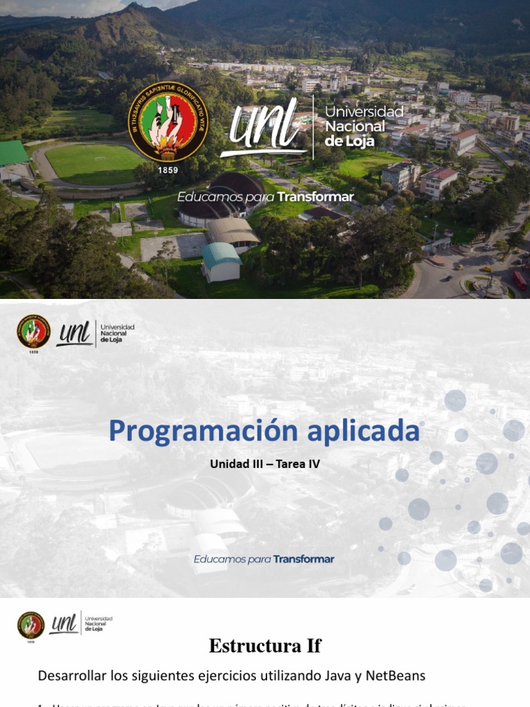 Unidad III - Tarea IV | PDF | Java (lenguaje de programación) | Triángulo