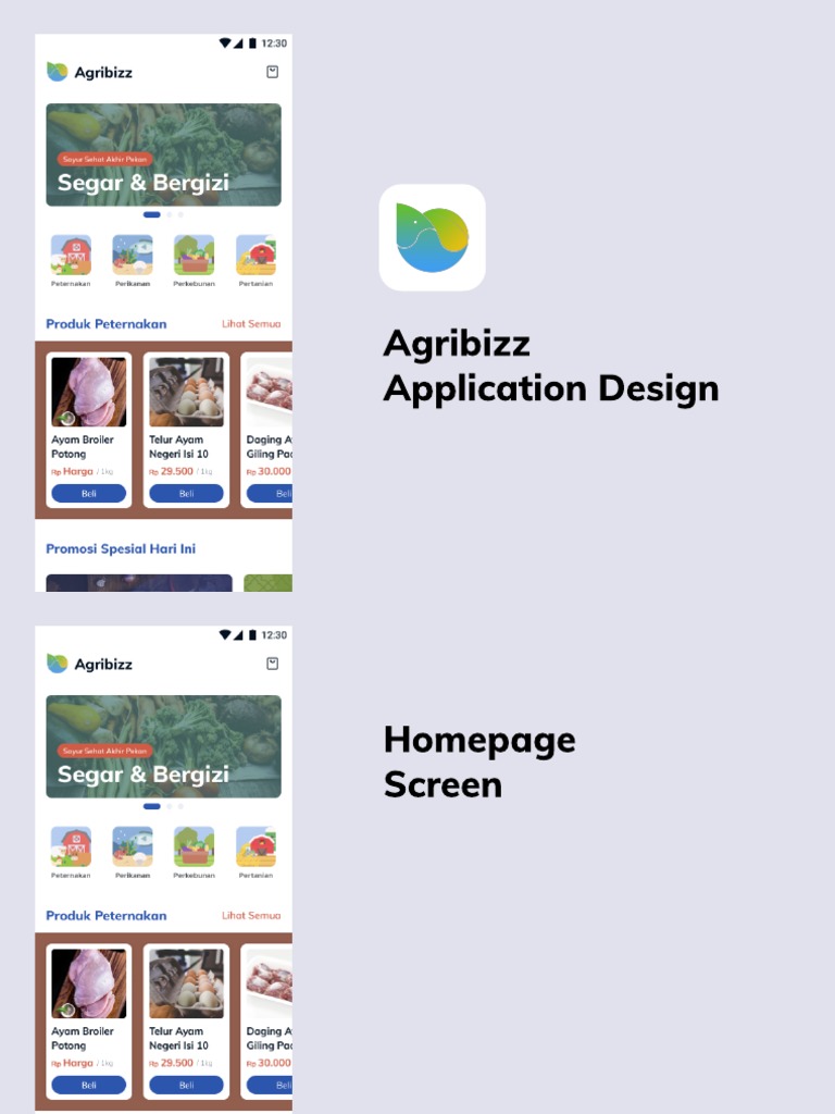 Agribizz App Design | PDF