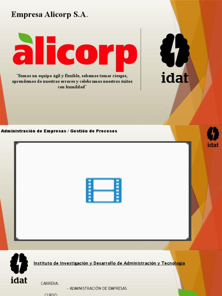 Gestion de Procesos - Alicorp | Descargar gratis PDF | Calidad (comercial) | Business