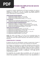 Interpretacion Del Test Sacks | PDF | Sicología | Ciencias del ...