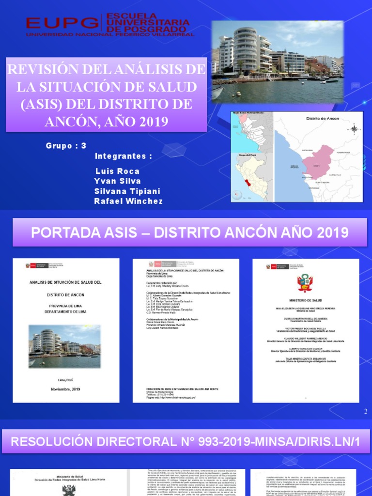 Asis Ancón VF | PDF | Politica de salud | Cuidado de la salud