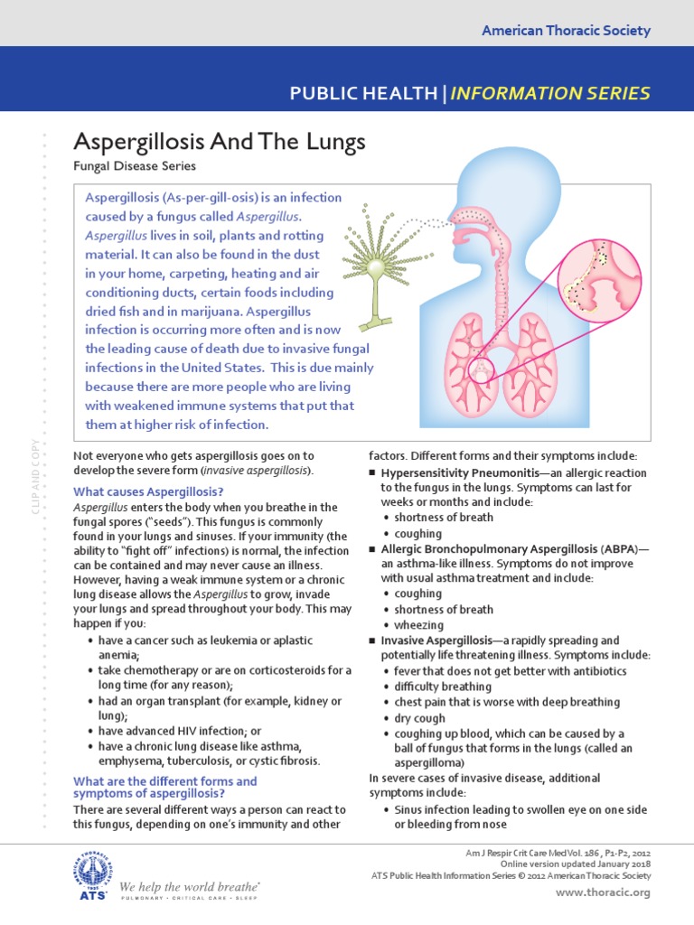 aspergillosis | PDF | Causes Of Death | Medicine