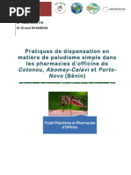 Posologie de Malacur® pour adultes | PDF | Paludisme