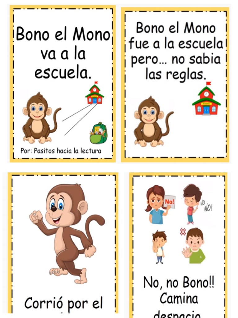 Cuento Del Mono Bono | PDF