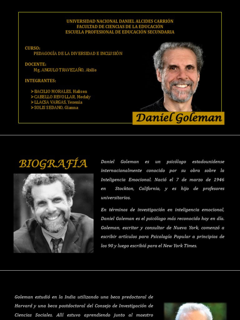 Goleman | PDF | Las emociones | Inteligencia emocional