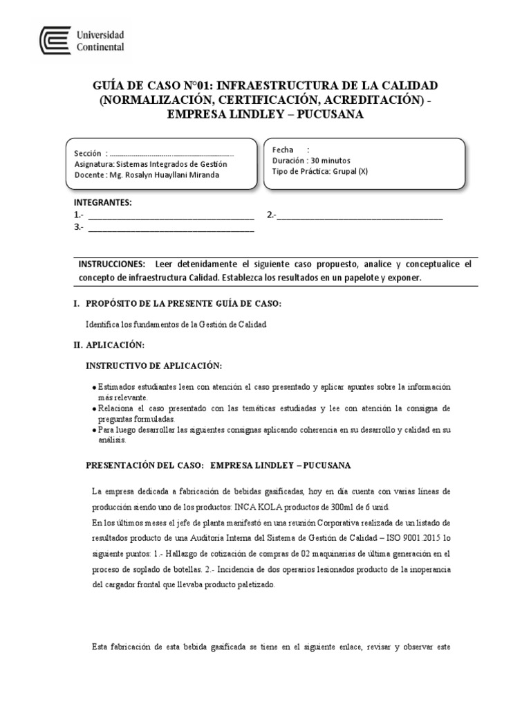 Semana 02 - Caso N 01 | PDF | Business