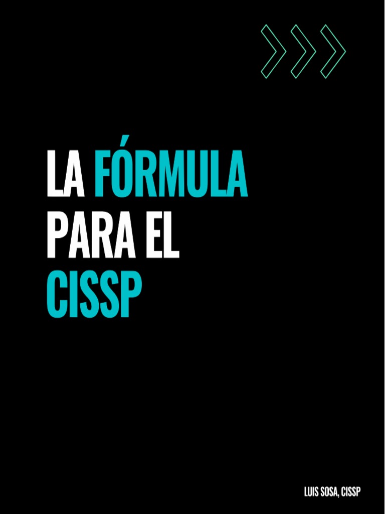 La Formula para El CISSP 1661831245 | PDF | Negocios | Relaciones ...