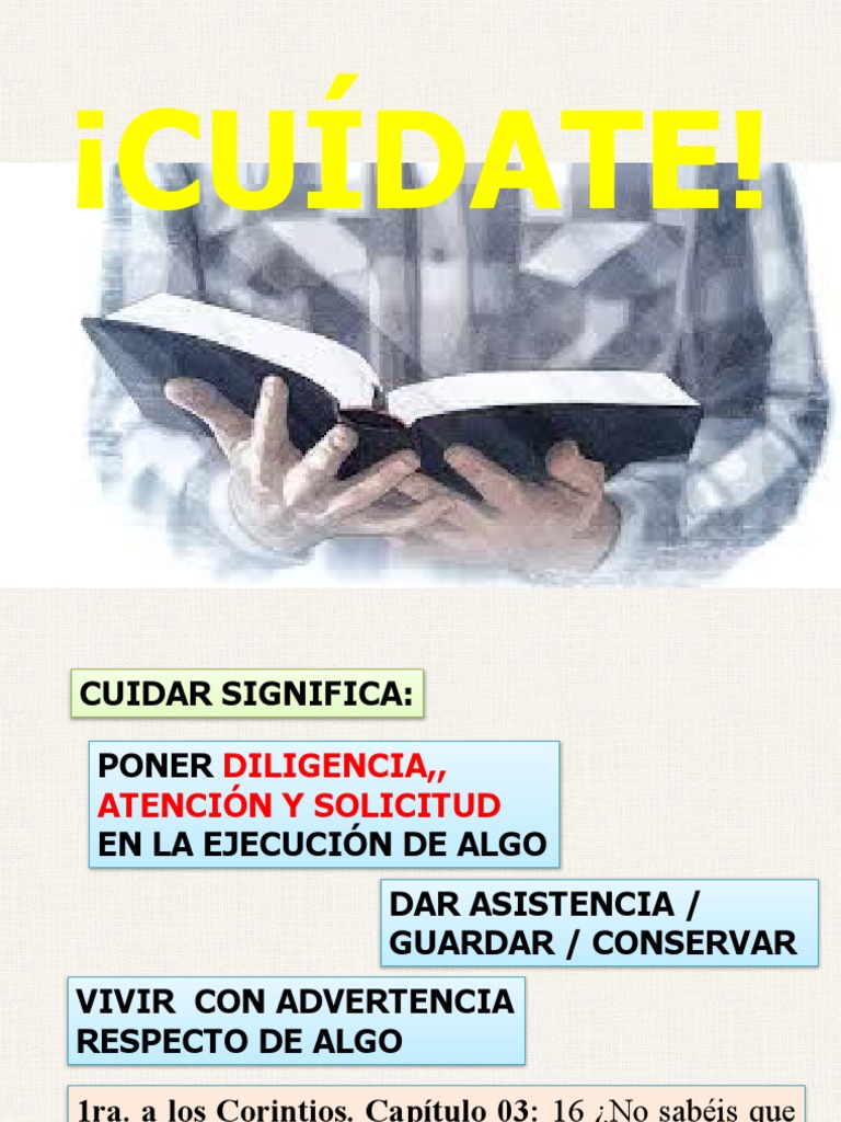 Cuídate | PDF | Creencia religiosa y doctrina | Contenido bíblico