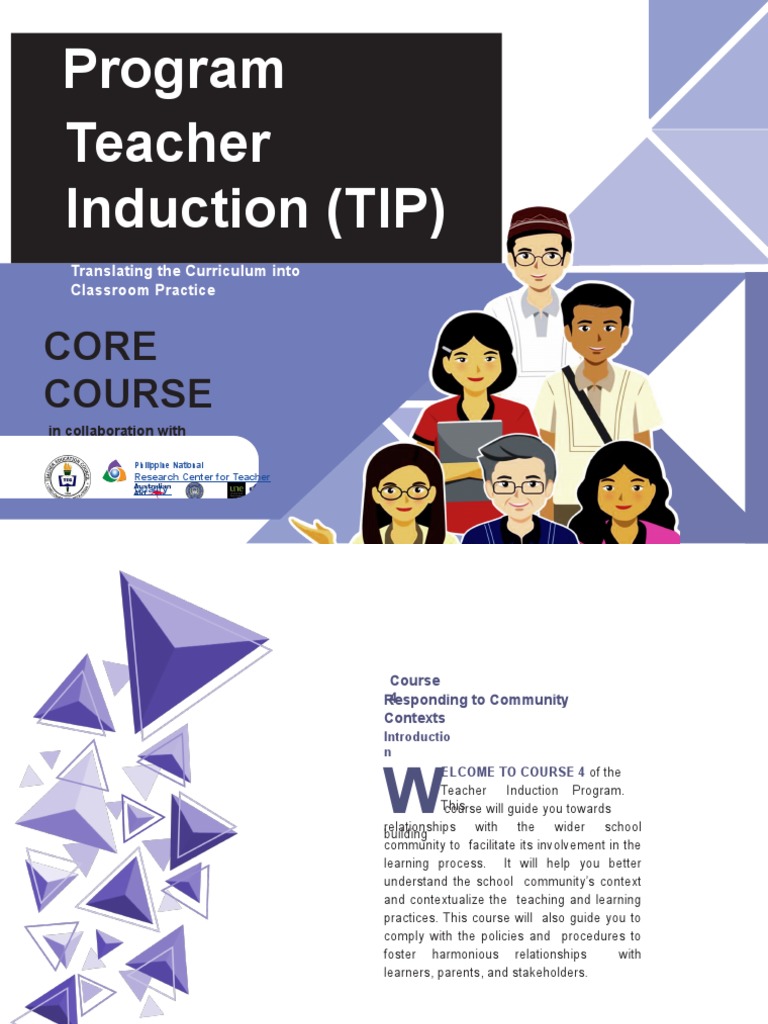 New TIP Course 4 (DepEd Teacher) | PDF | Teaching Method | Learning