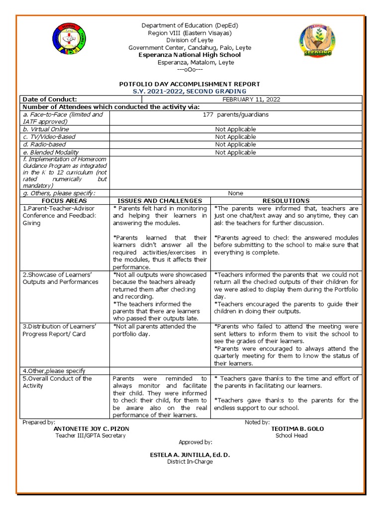 ENHS q2 ACR | PDF | Learning | Education Theory