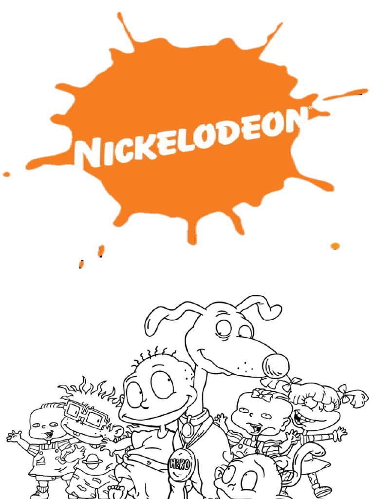 libro para colorear nickelodeon (1) | PDF
