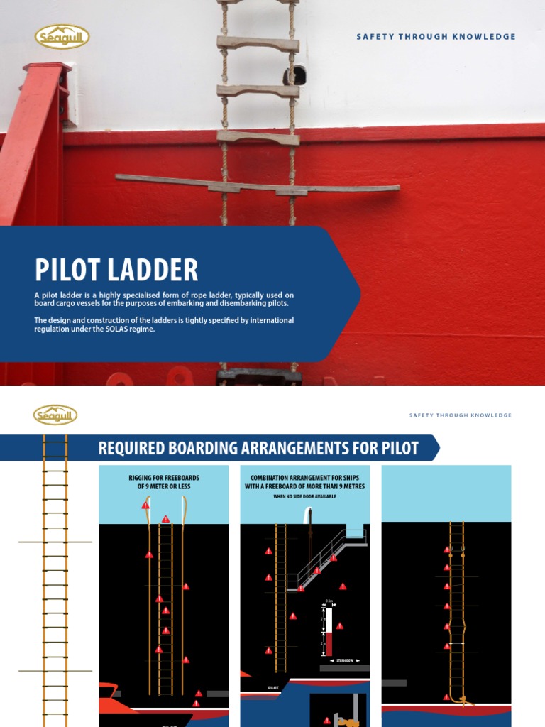 Infographic Pilot Ladder New | PDF | Ships | Watercraft