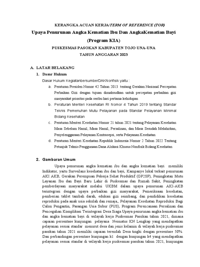 TOR Lansia | PDF | Sains & Matematika