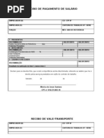 Modelo de Pro-Labore PDF | PDF