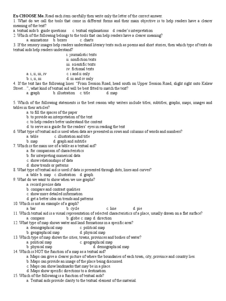 Activities For English 10 Week 2 Quarter 1 | PDF | Map | Graphics