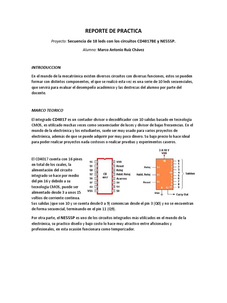 Reporte de Practica 1 | PDF | Tecnología