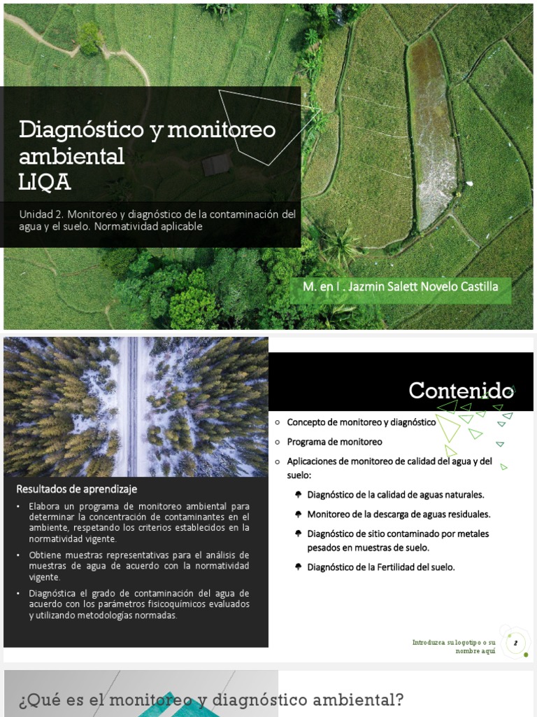 Monitoreo Ambiental - Muestreo de Agua y Suelo | PDF | Agua | Contaminación
