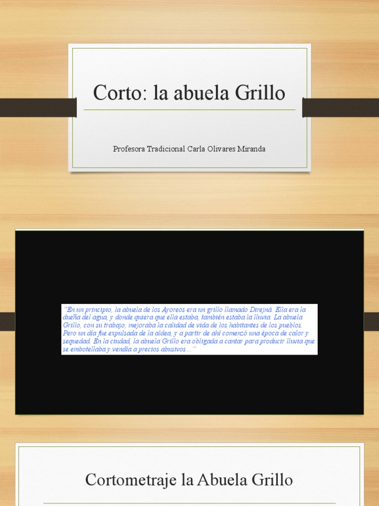 Clase El Mito de La Abuela Grillo | PDF | Agua | Bolivia